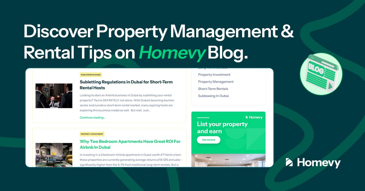 Discover Property Management Insights & Rental Tips - Homevy Blog